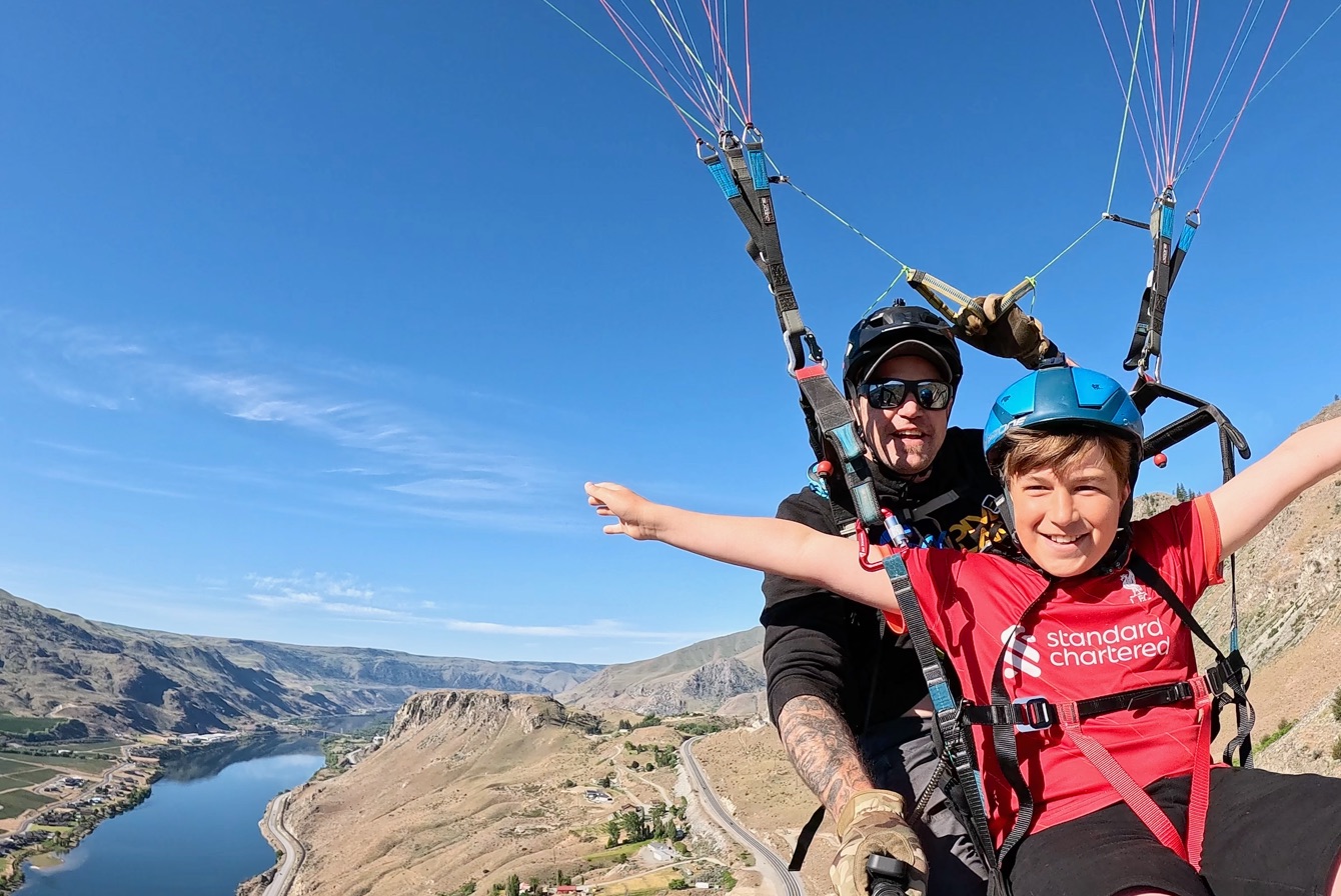 Tandem Paraglide Flight - Air Sports Chelan